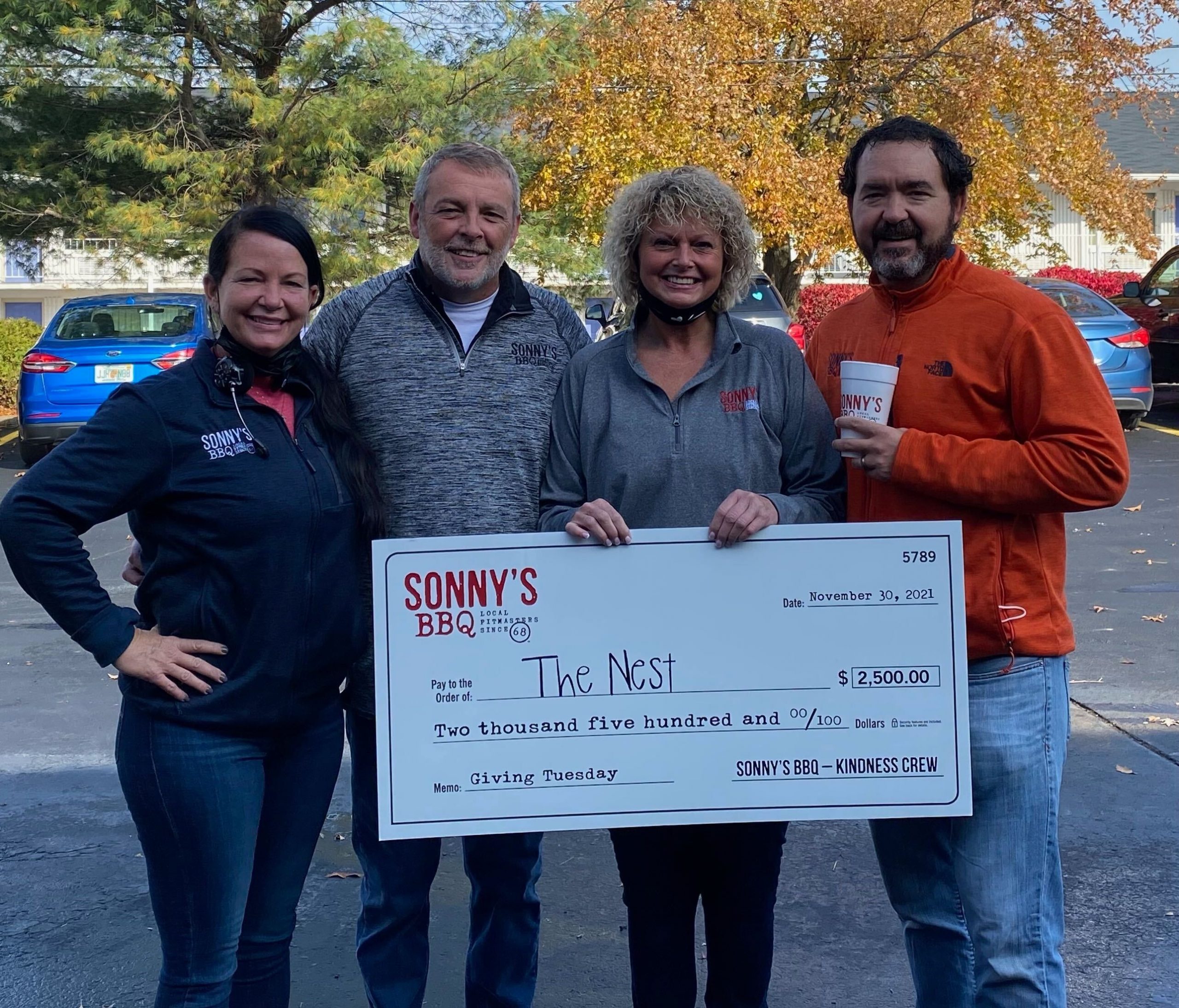 Tina-Baker-Giving-Tuesday - Sonny's BBQ