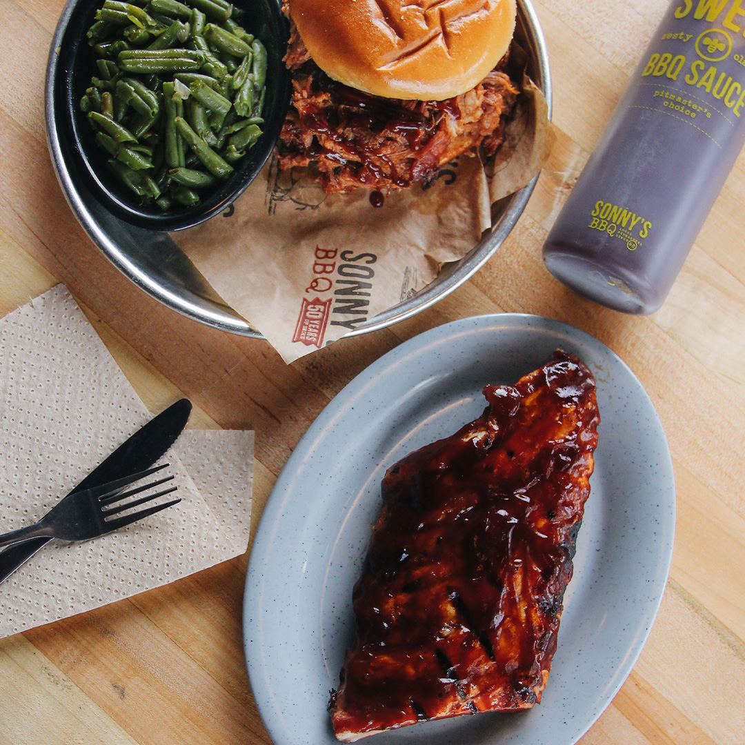 Sonny's Serves up Smokin' Plates of Baby Back Ribs - Sonny's BBQ