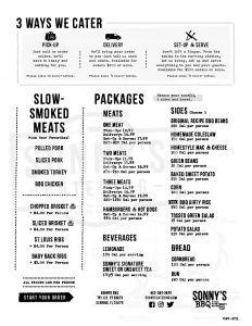 sebring-catering-menu - Sonny's BBQ